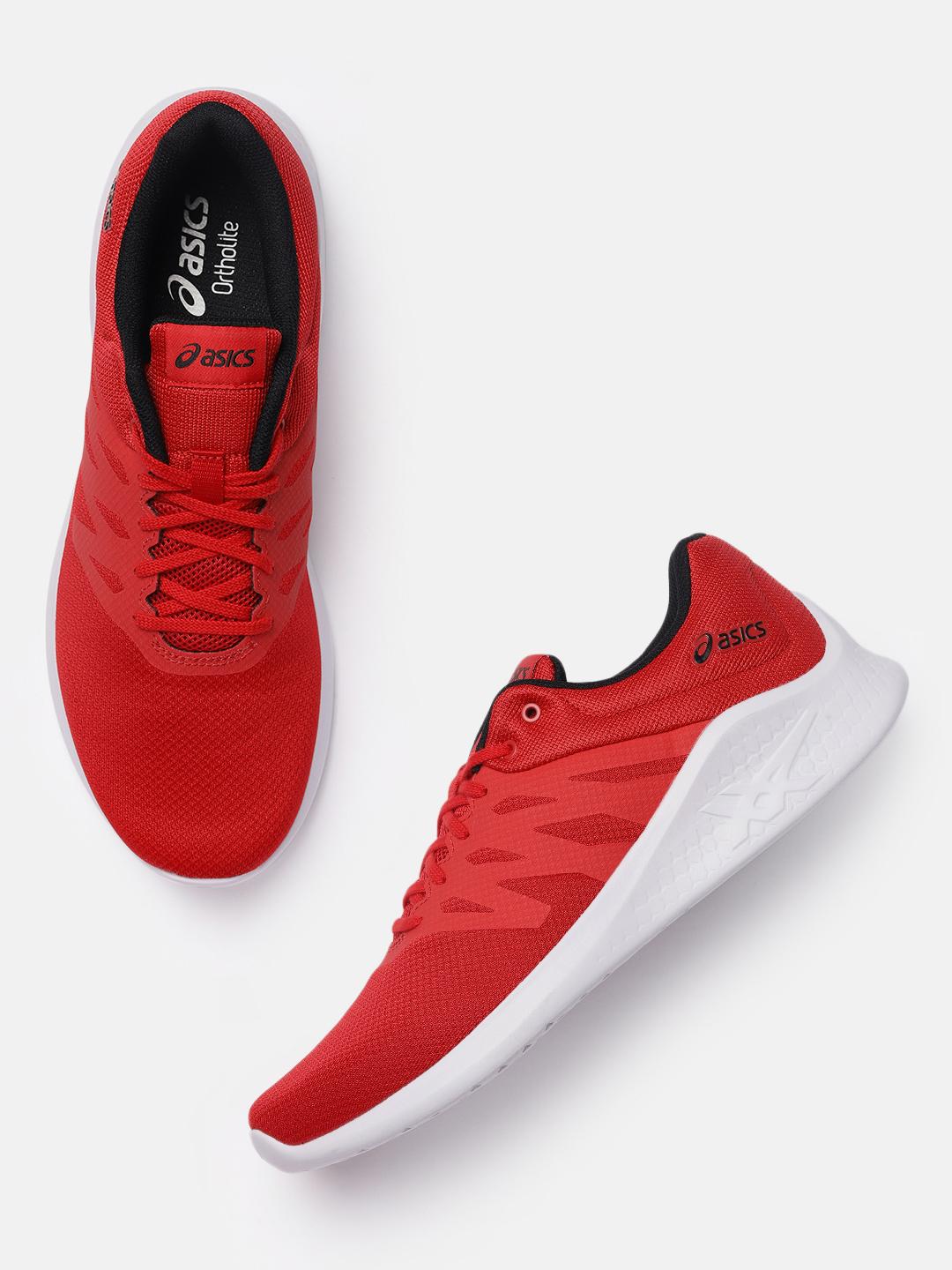 Buy ASICS Men Red COMUTORA Running Shoes - Sports Shoes for Men 8346689 ...