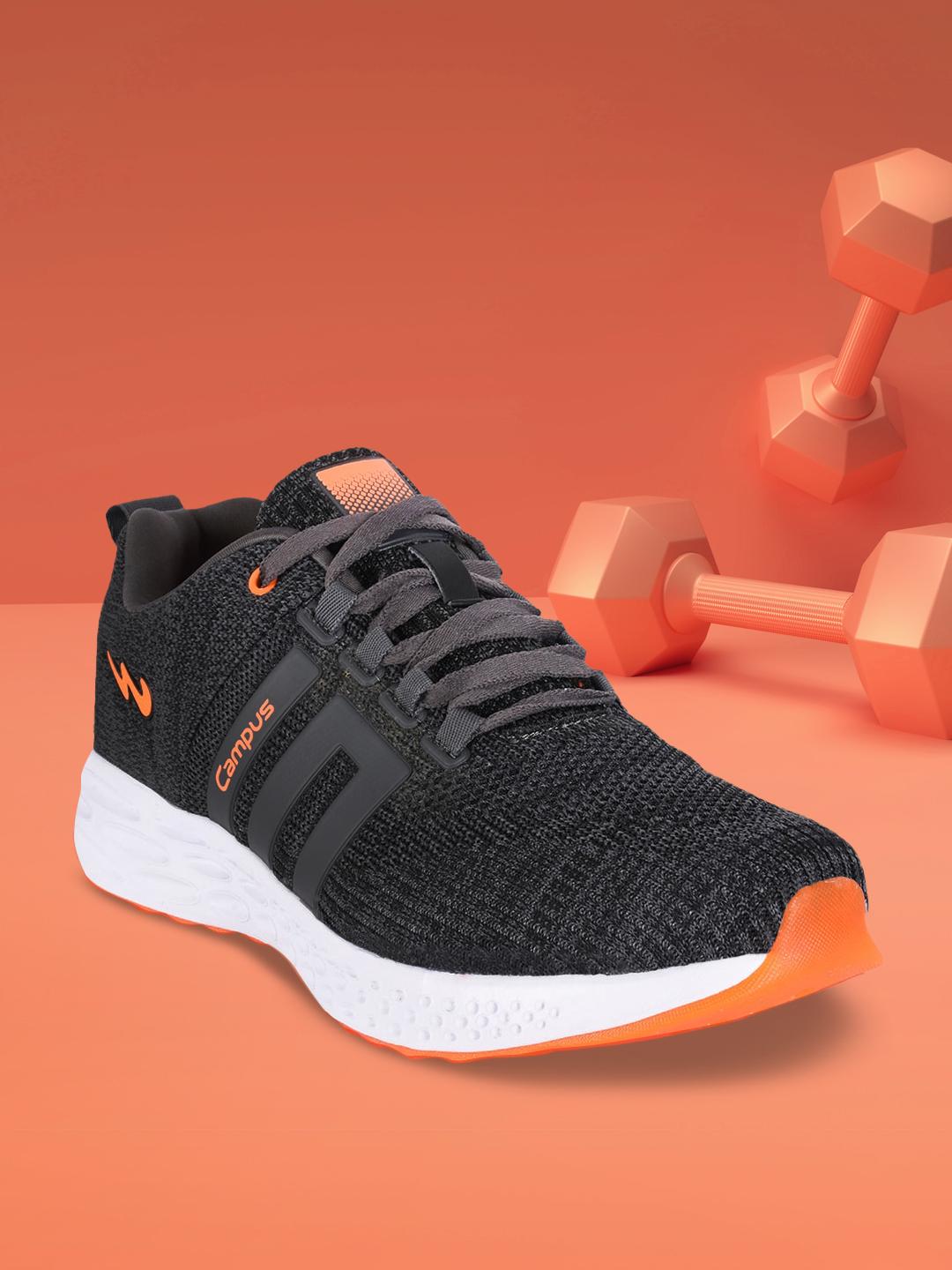 Buy Campus Men Charcoal Grey NASA Running Shoes - Sports Shoes for Men ...