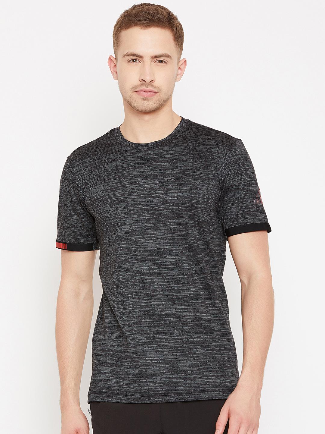 Buy ADIDAS Men Charcoal Grey Matchcode Tennis T Shirt - Tshirts for Men ...