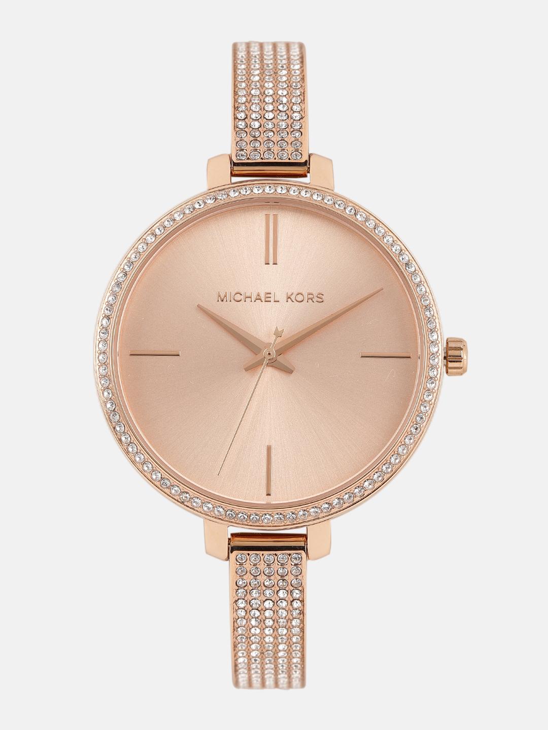 Buy Michael Kors JARYN Women Rose Gold Analogue Watch MK3785 - Watches ...
