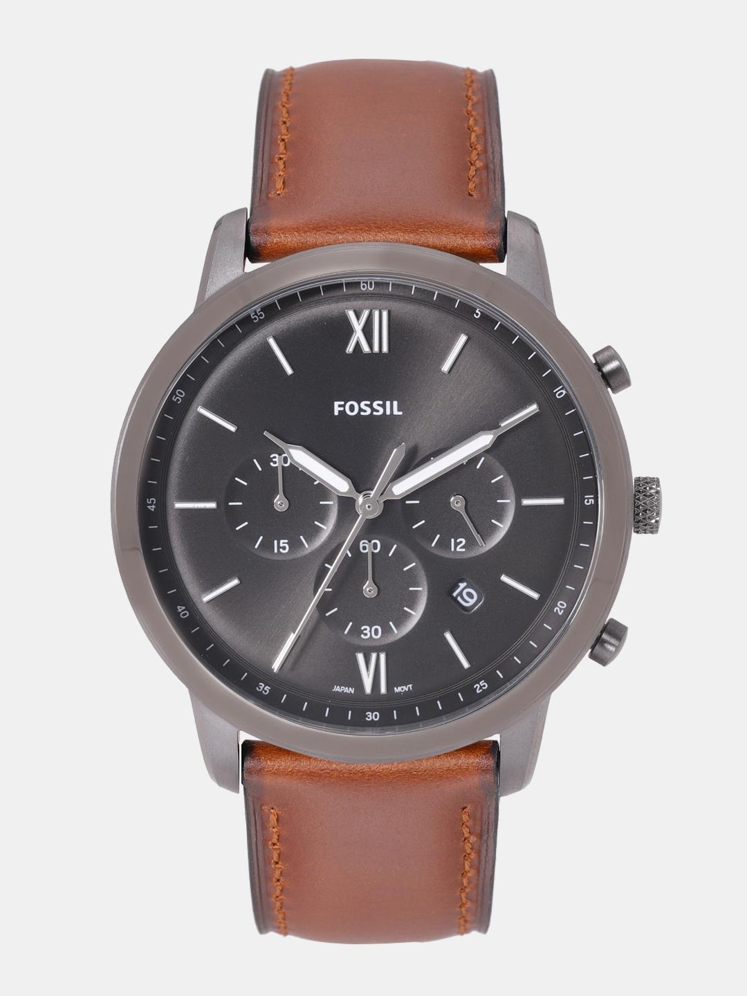 Buy Fossil Men Black Analogue Watch FS5512I - Watches for Men 9037759 ...