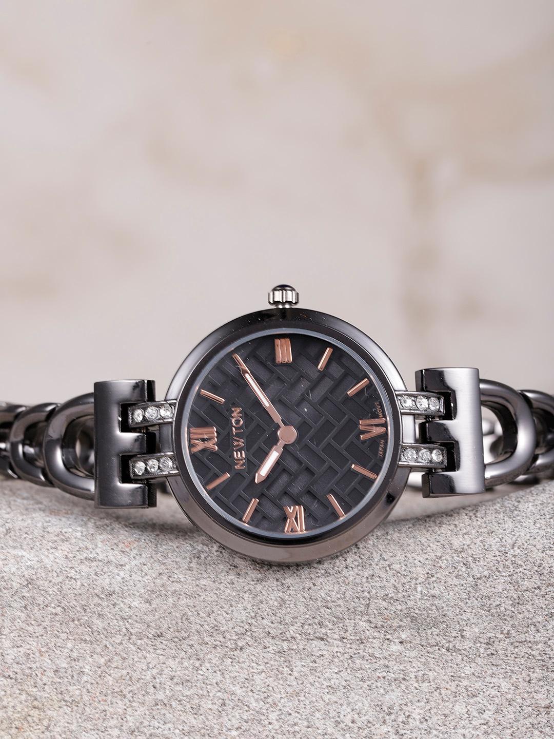 Buy Newton Women Black Analogue Watch WPBK024 - Watches for Women ...