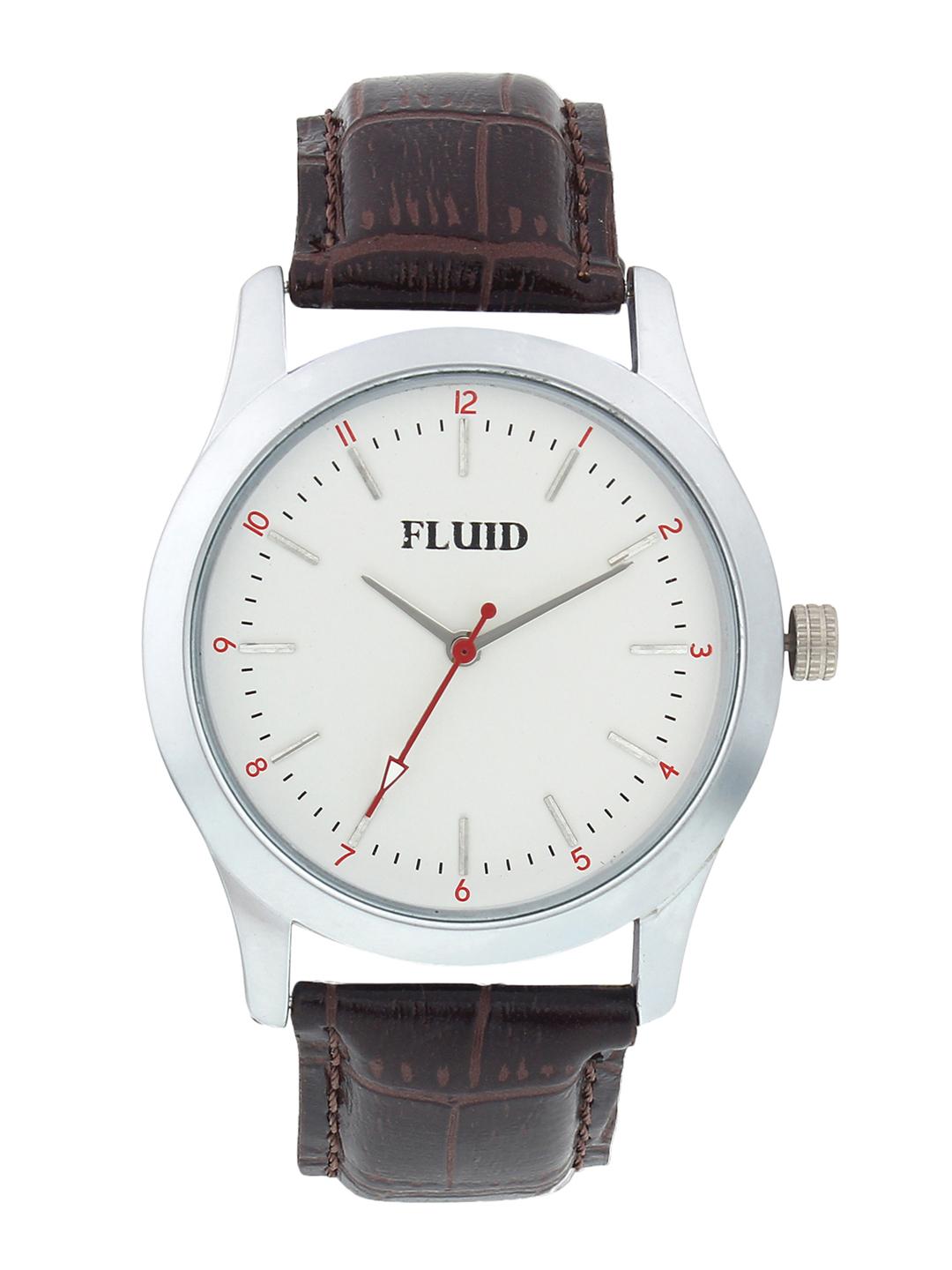 Buy FLUID Men White Analogue Watch FL 715 SL01 - Watches for Men ...