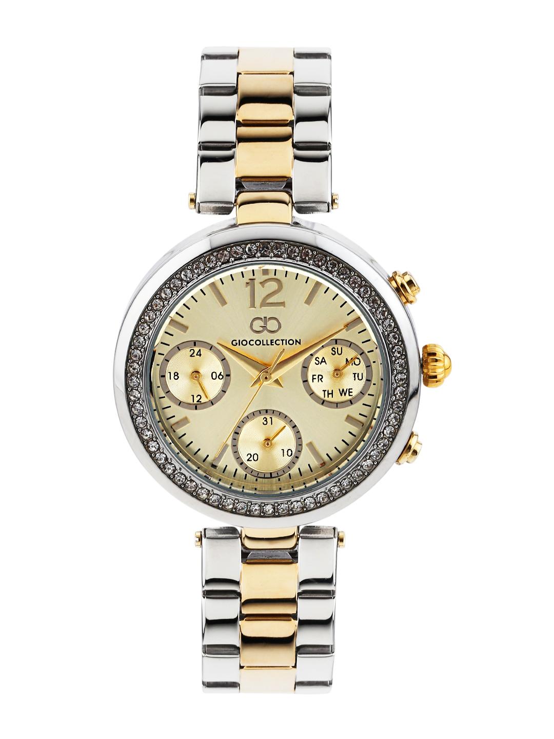 Buy GIO COLLECTION Women Gold Toned Dial Watch G2005 44 - Watches for ...