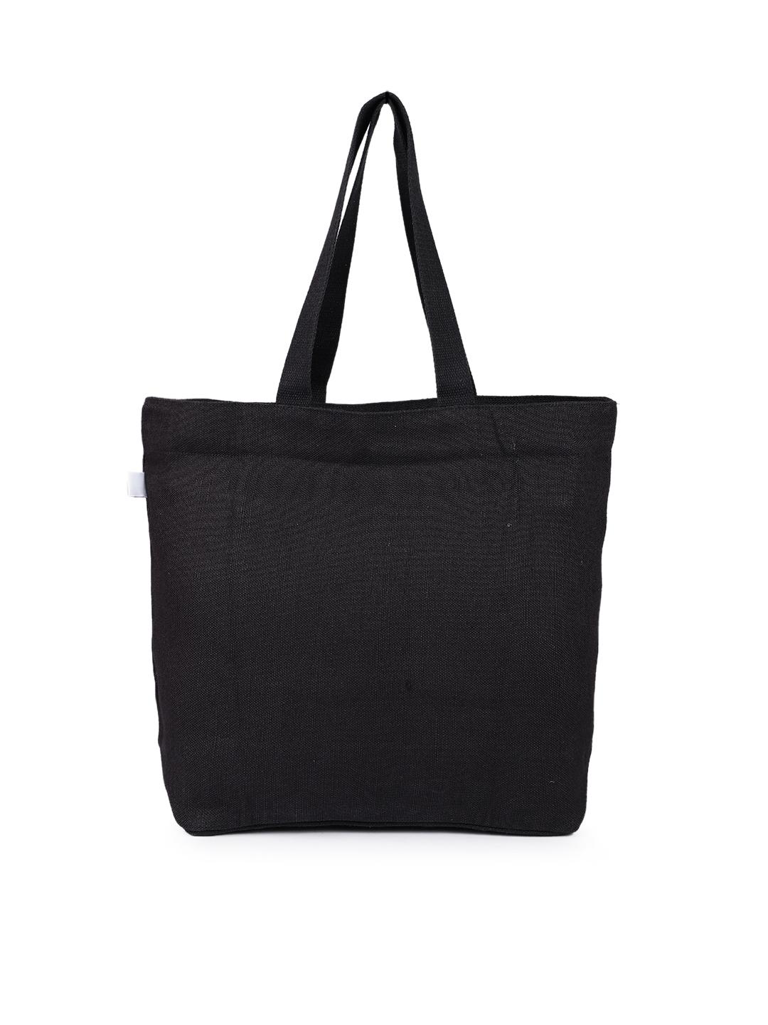 Buy EcoRight Black Solid Tote Bag - Handbags for Women 9779087 | Myntra