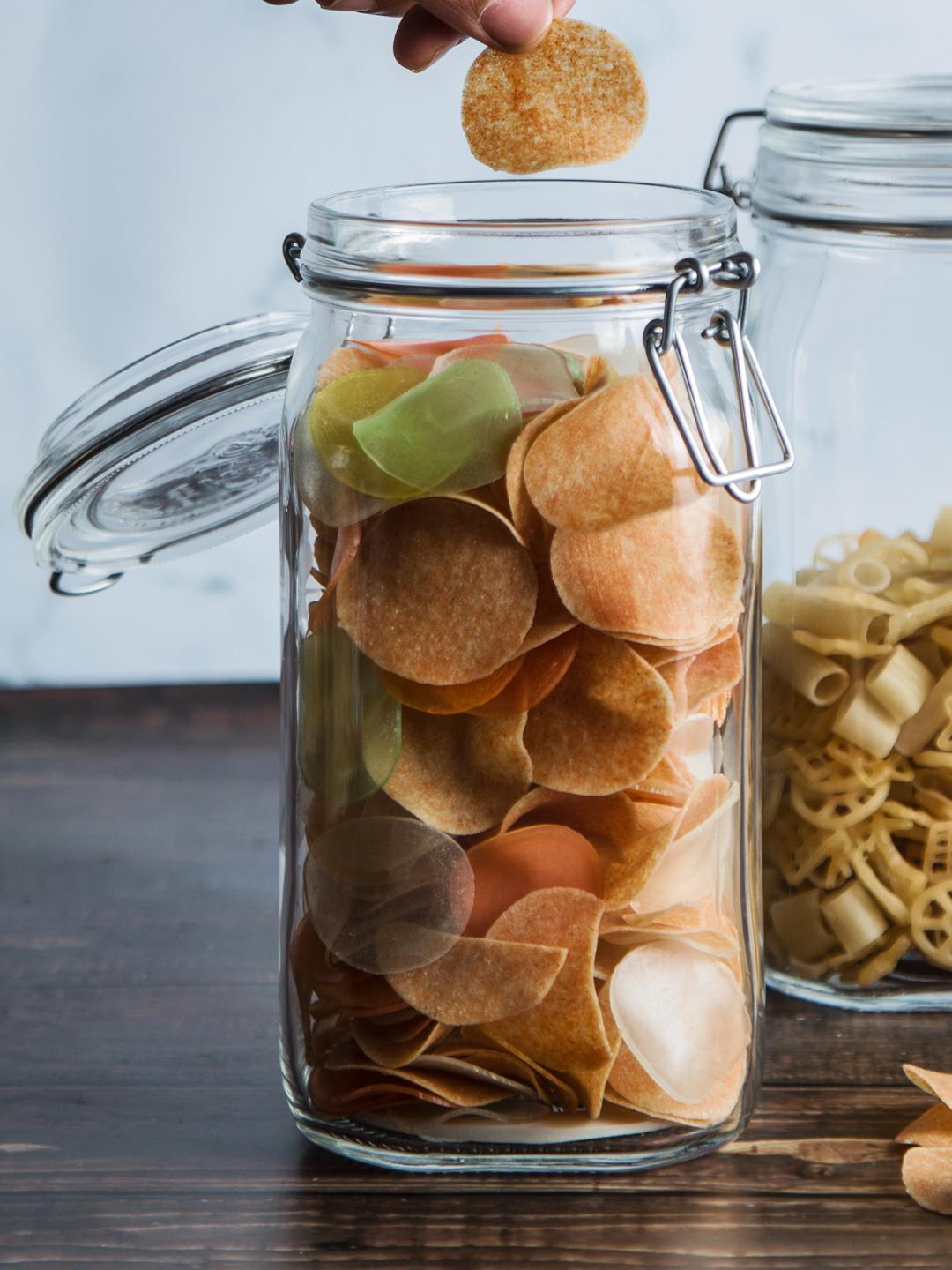 Buy Bormioli Rocco Rocco Fido Transparent Glass 2 Piece Screw Top ...