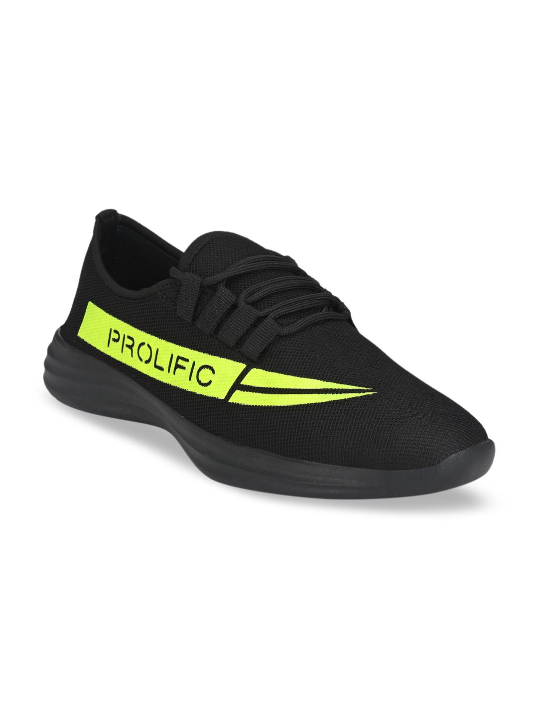 Buy Prolific Men Black Sneakers - Casual Shoes for Men 10763872 | Myntra