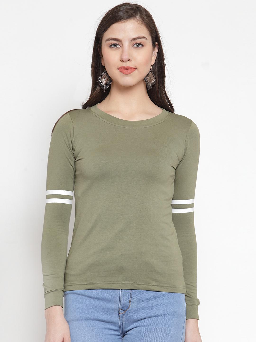 Buy Everlush Women Green Solid Top - Tops for Women 10846330 | Myntra