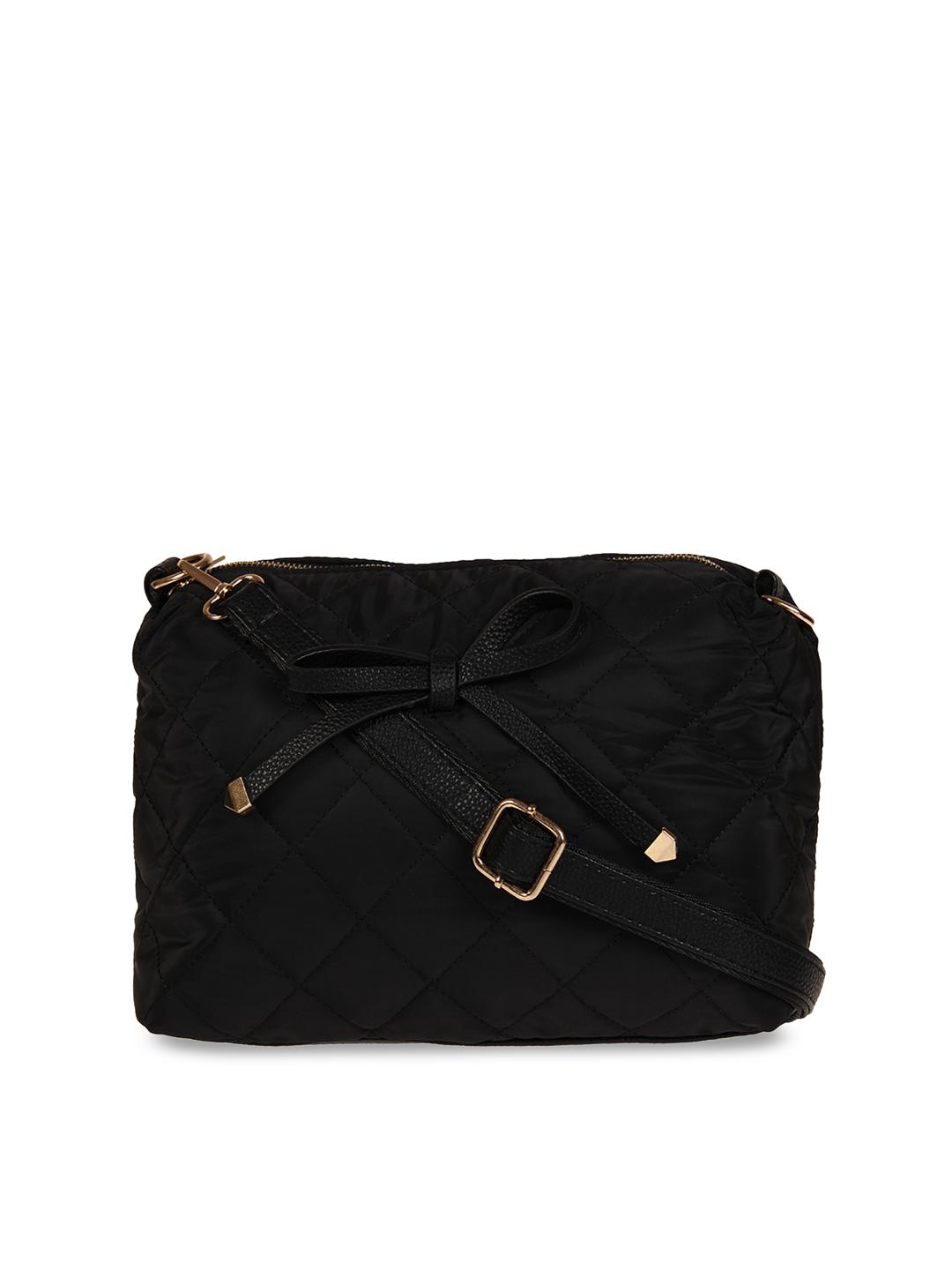 Buy Red Pout Black Solid Sling Bag - Handbags for Women 11163714 | Myntra