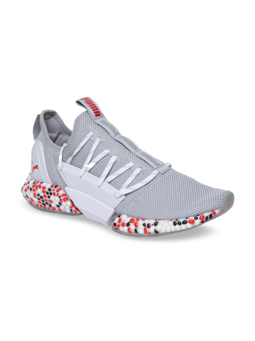 Buy Puma Men Grey Hybrid Rocket Runner Running Shoes - Sports Shoes for ...