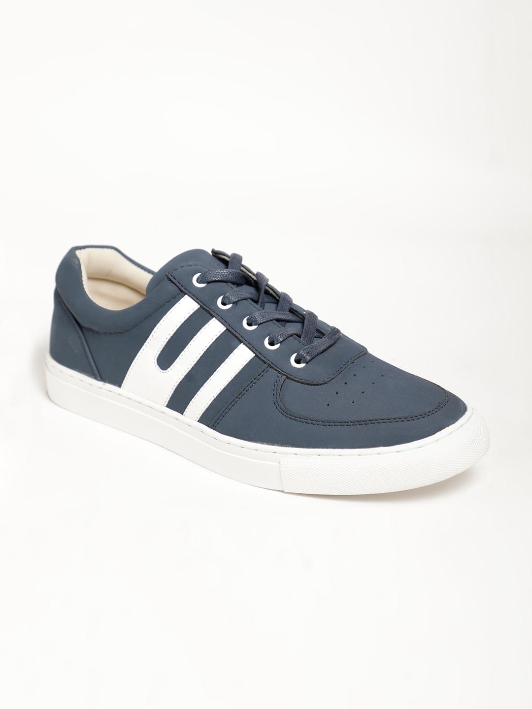 Buy LOCOMOTIVE Men Navy Blue Sneakers - Casual Shoes for Men 10211433 ...