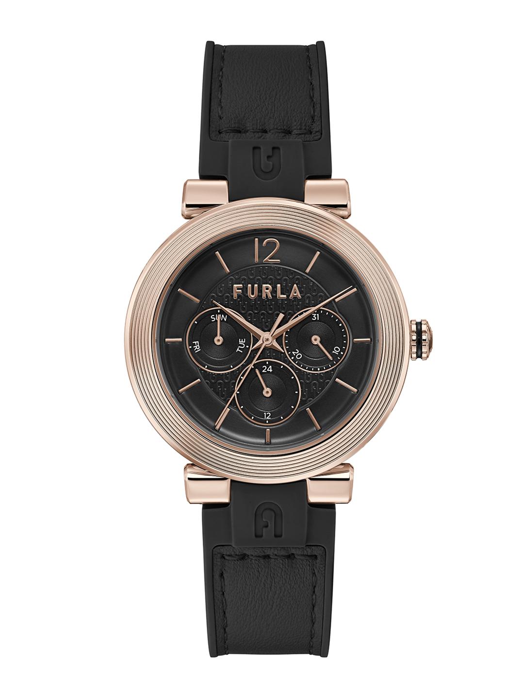 Buy Furla Women Black Analogue Watch WW00011002L3 - Watches for Women ...