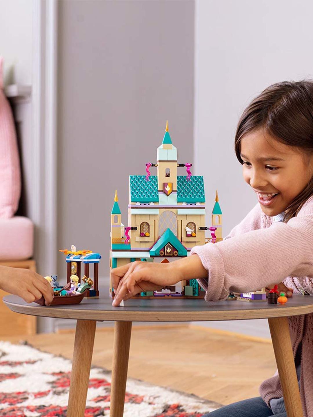 Buy LEGO Kids Multicoloured 521 Pieces Disney Frozen Arendelle Castle ...