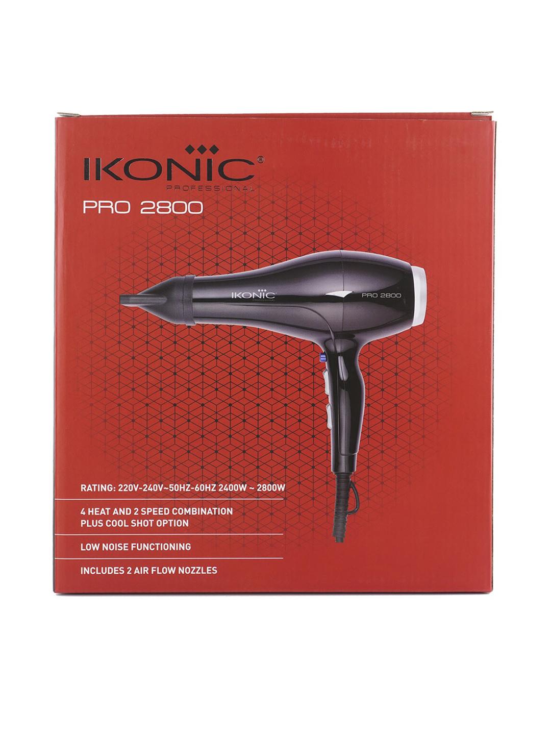 Buy Ikonic Professional Pro 2800 Hair Dryer With Low Noise Function ...