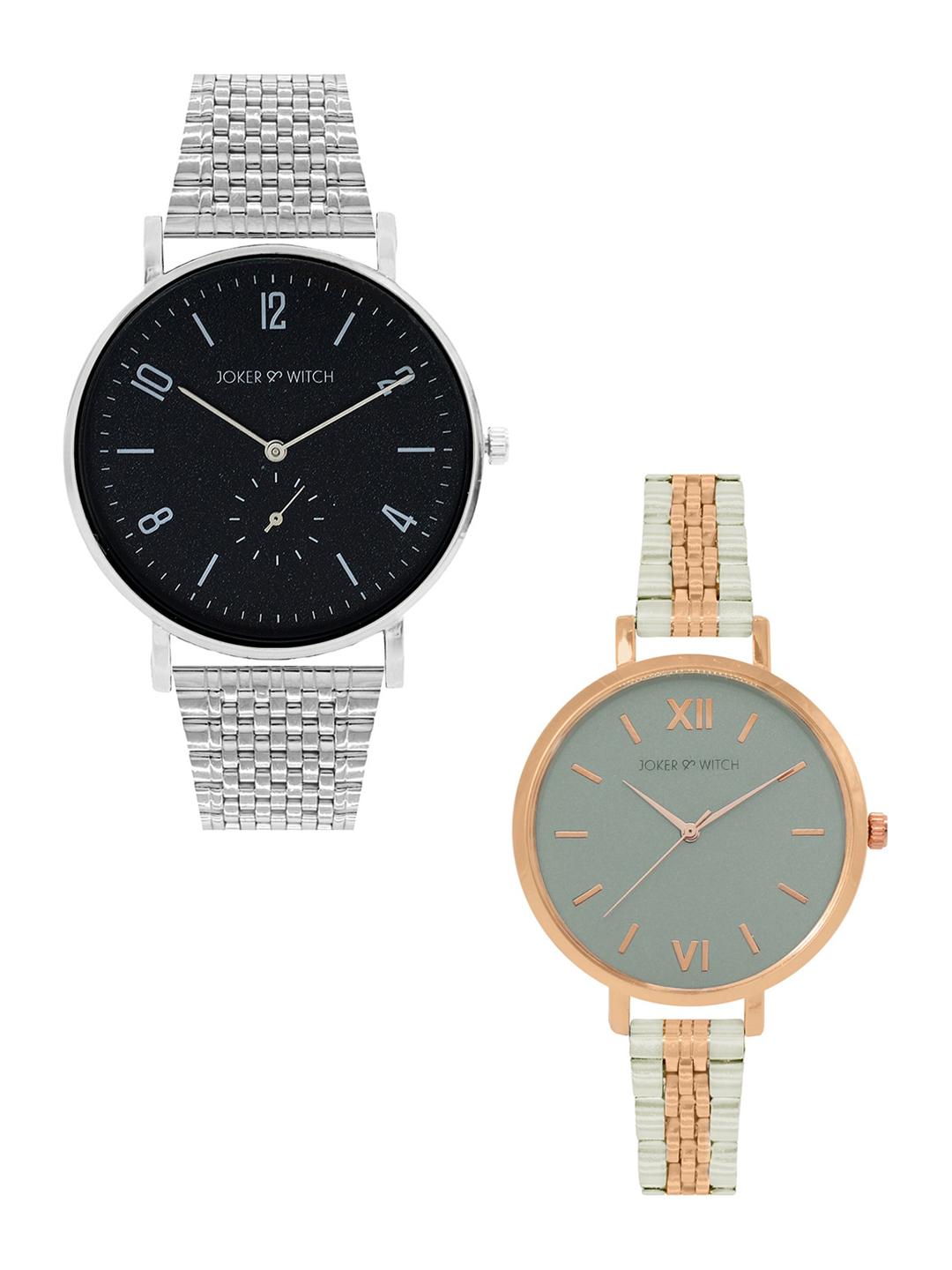 Buy JOKER & WITCH Chuck & Ned Couple Watch Gift Set JWCW146 - Watch ...