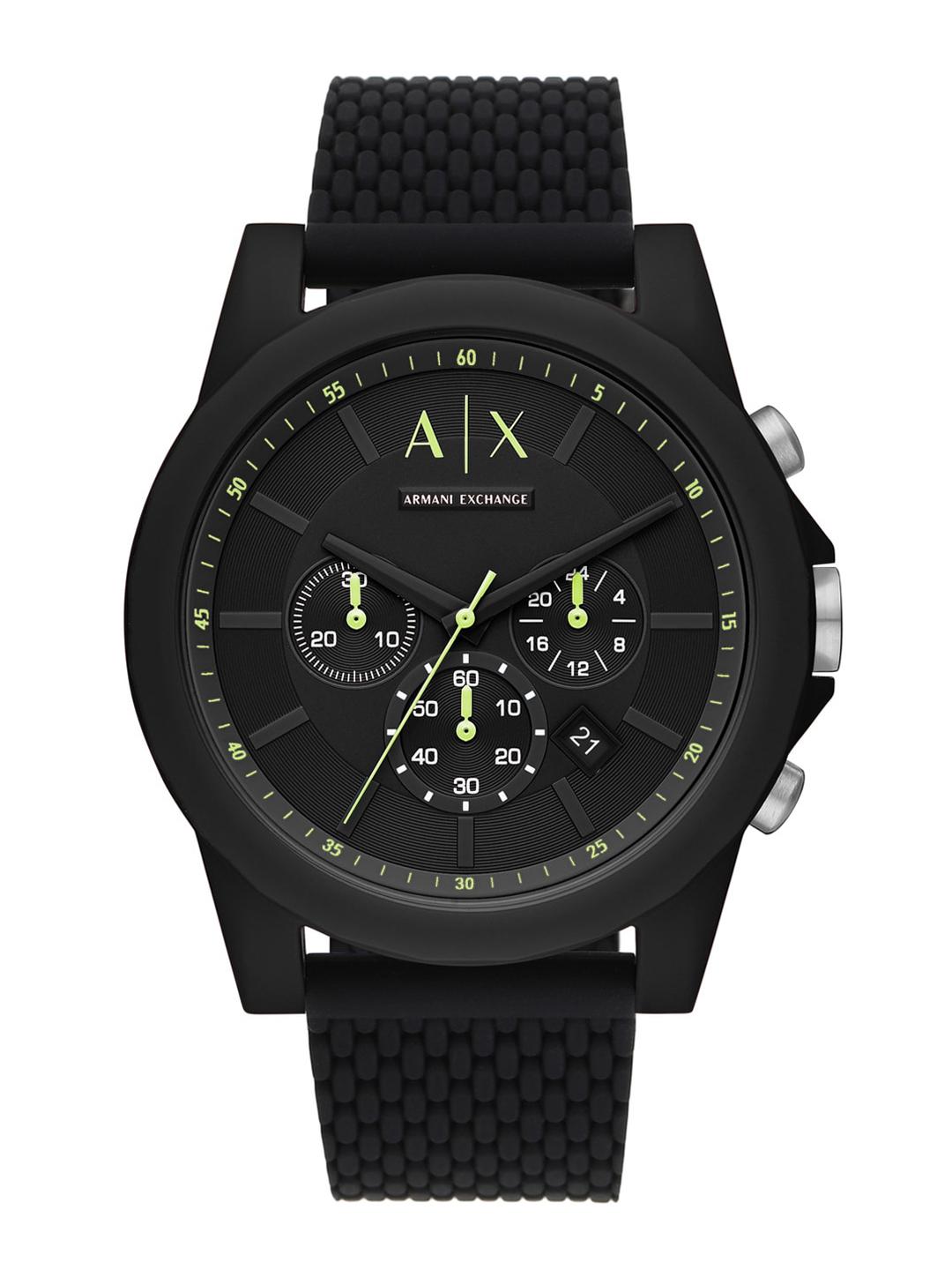 Buy Armani Exchange Men Black Analogue Watch AX1344 - Watches for Men ...