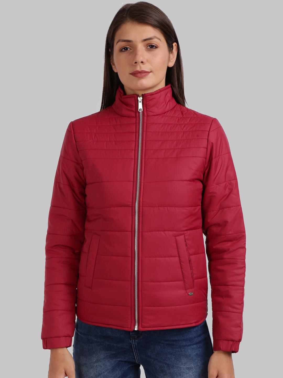 Buy Parx Women Red Padded Jacket - Jackets for Women 14390706 | Myntra