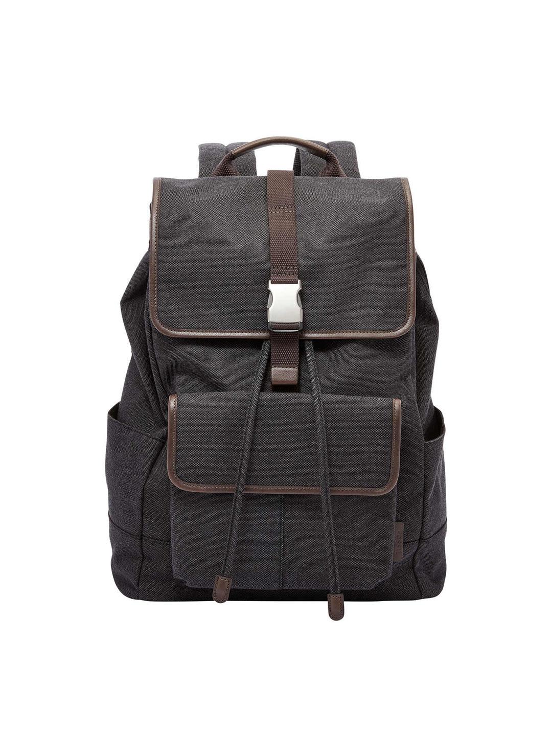 Buy Fossil Men Black Backpack - Backpacks for Men 14525096 | Myntra