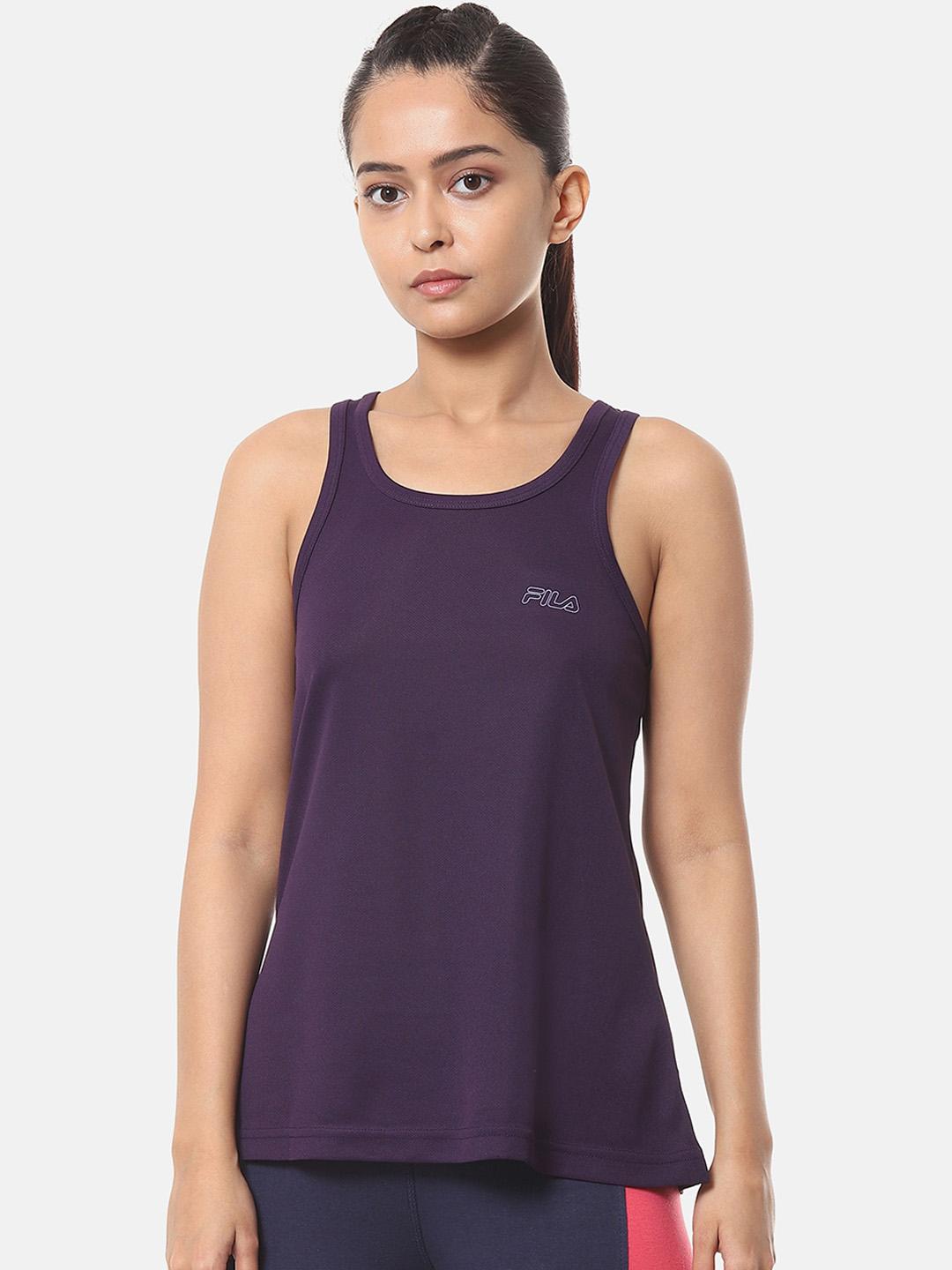 Buy FILA Purple Viola Tank Top - Tops for Women 14444346 | Myntra