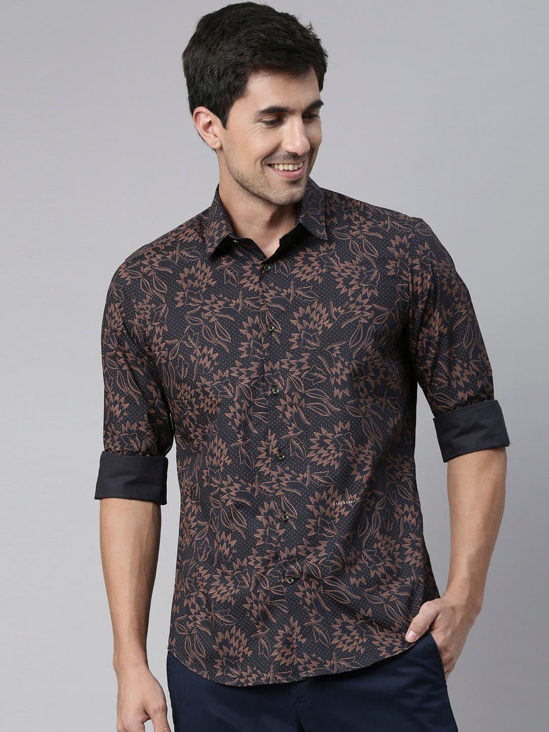 Buy RARE RABBIT Men Rai Floral Printed Shirt - Shirts for Men 14472926 ...