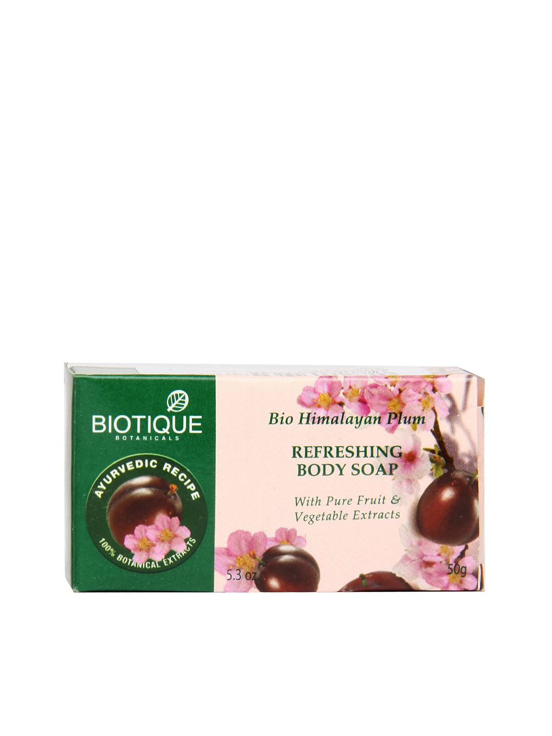 Buy Biotique Bio Himalayan Plum Refreshing Body Soap - Soap for Women ...