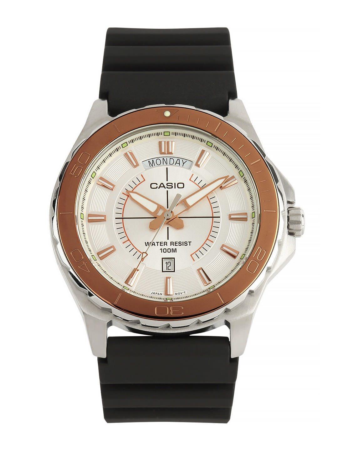 Buy Casio Enticer Men Black Analogue Watches (A888) MTD 1076 7A4VDF ...