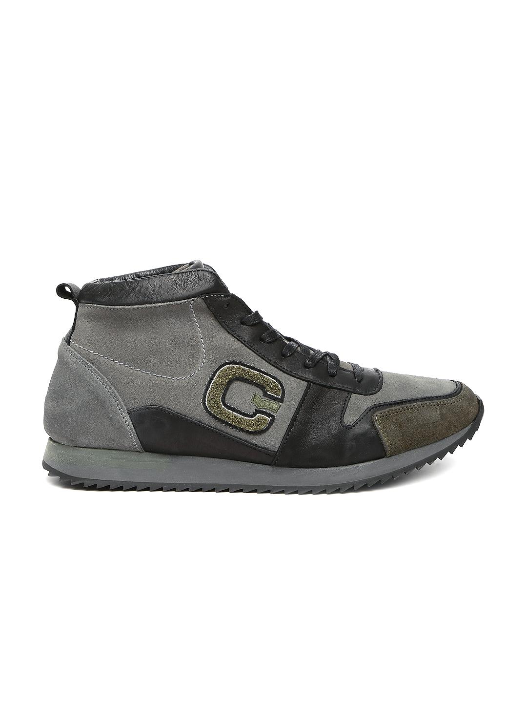 Buy GAS Men Grey Balk Suede Casual Shoes - Casual Shoes for Men 557297 ...