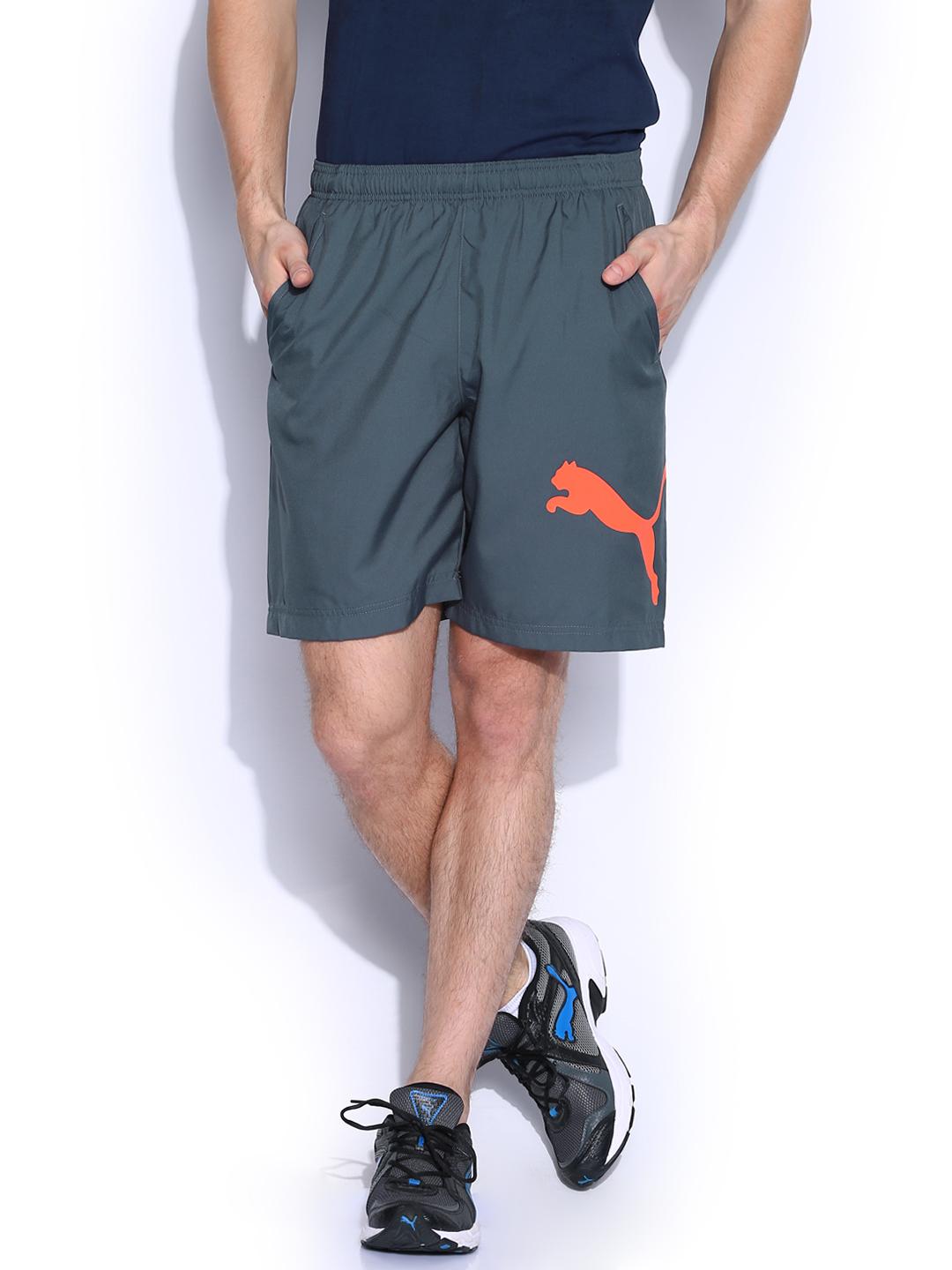 Buy PUMA Men Grey Shorts - Shorts for Men 717794 | Myntra
