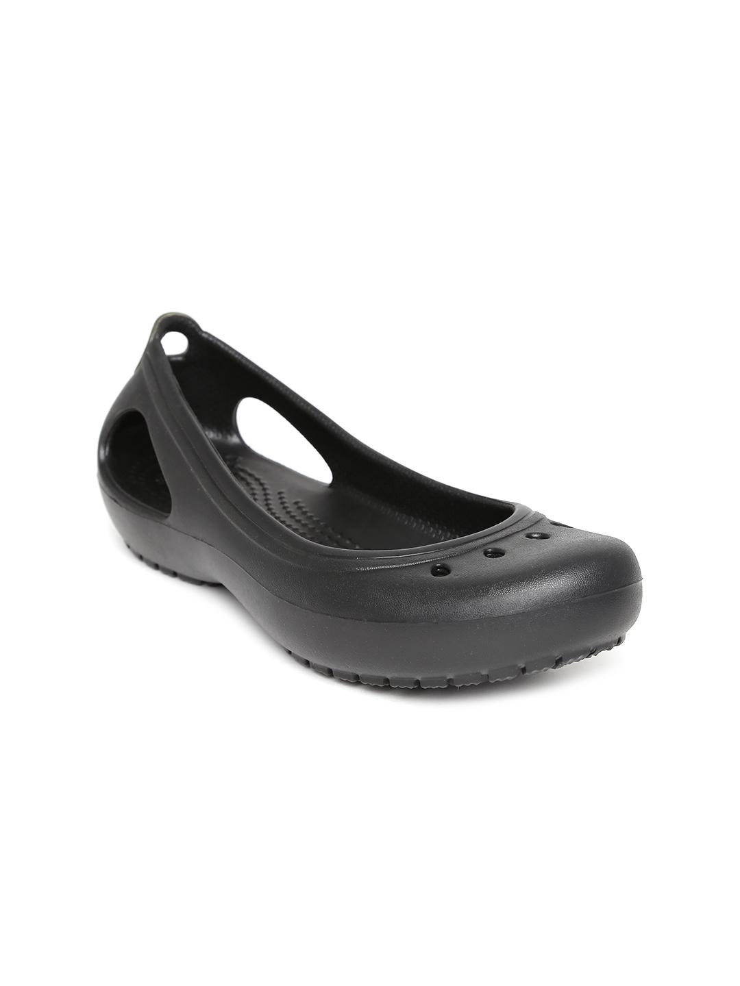 Buy Crocs Kadee Women Black Flats - Ballerinas for Women 719908 | Myntra