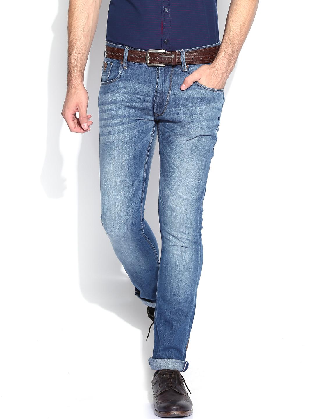 Buy HARVARD Blue Skinny Fit Jeans - Jeans for Men 720058 | Myntra