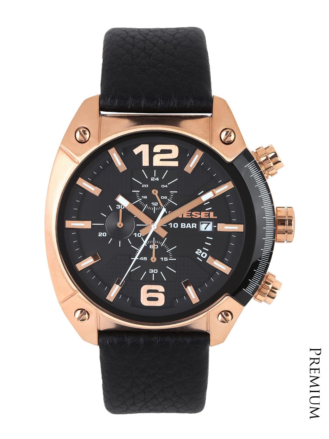 Buy DIESEL Men Black Dial Watch DZ4297 - Watches for Men 733947 | Myntra