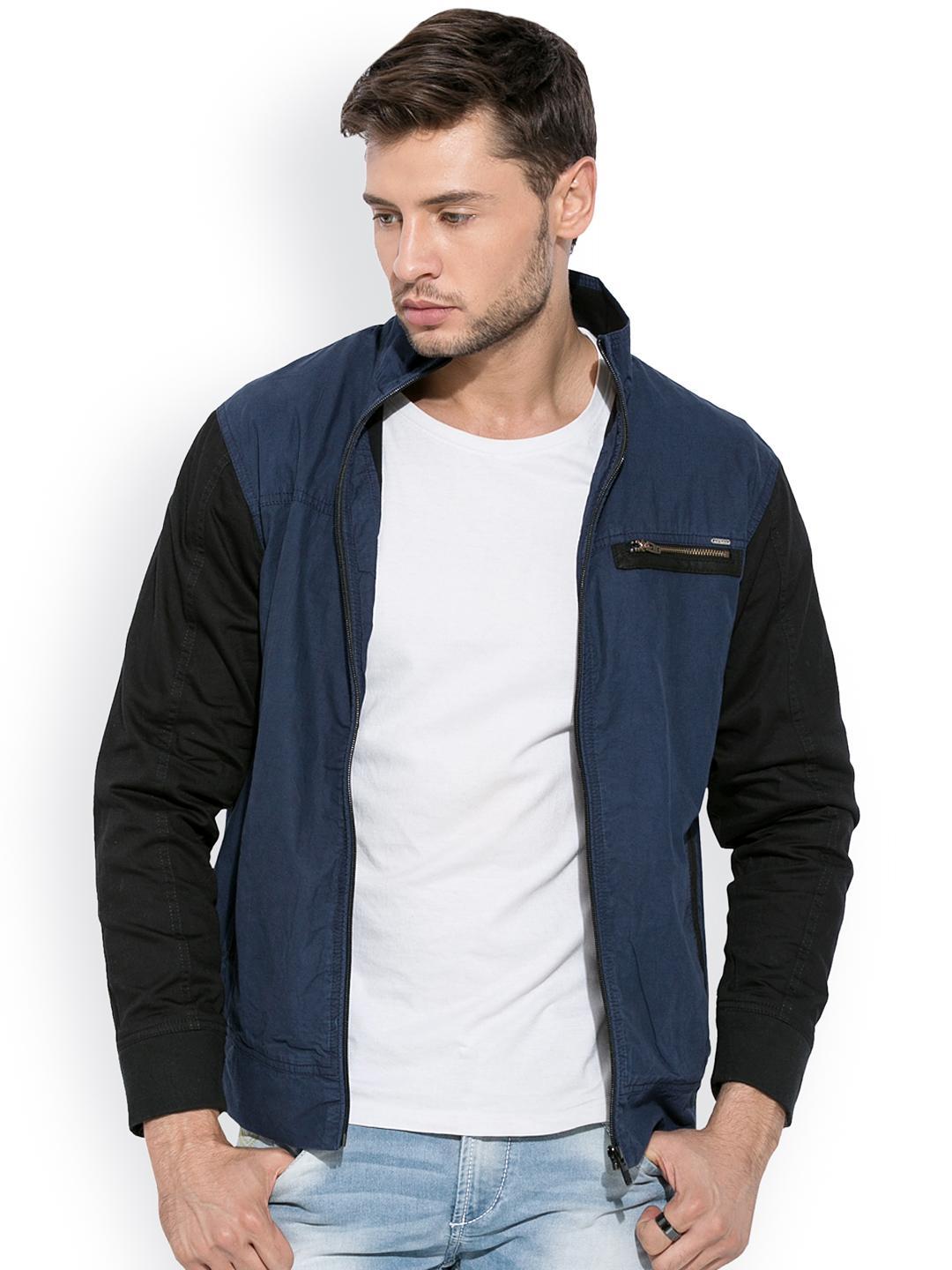 Buy Mufti Blue Jacket - Jackets for Men 999688 | Myntra