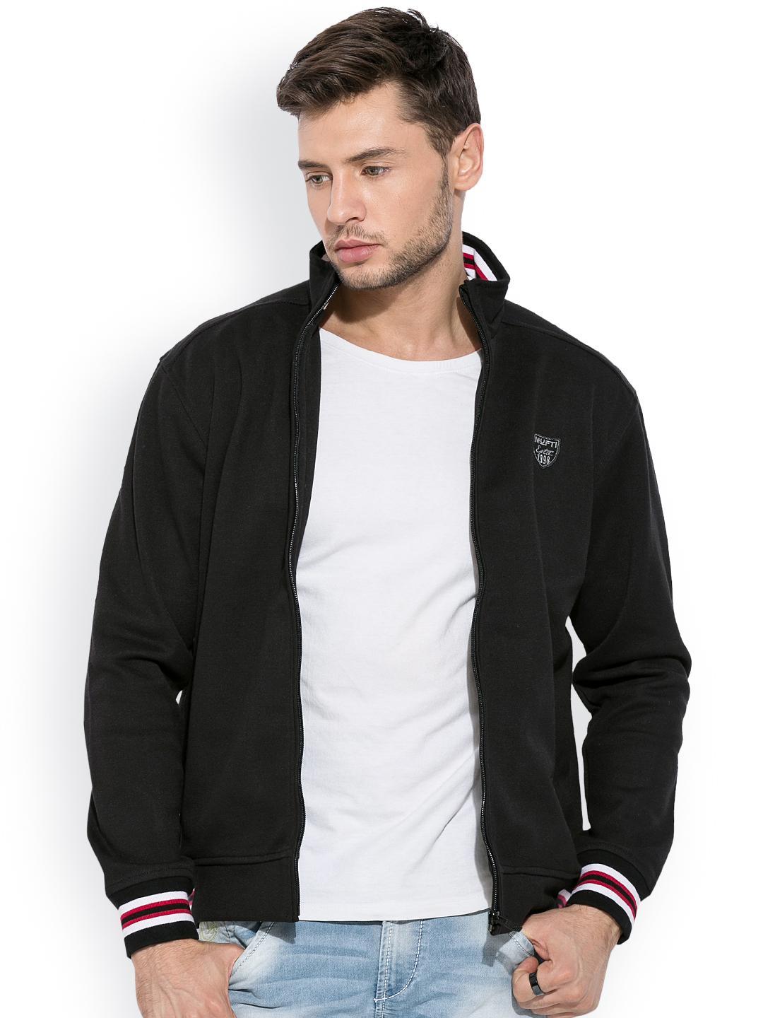 Buy Mufti Black Jacket - Jackets for Men 999694 | Myntra
