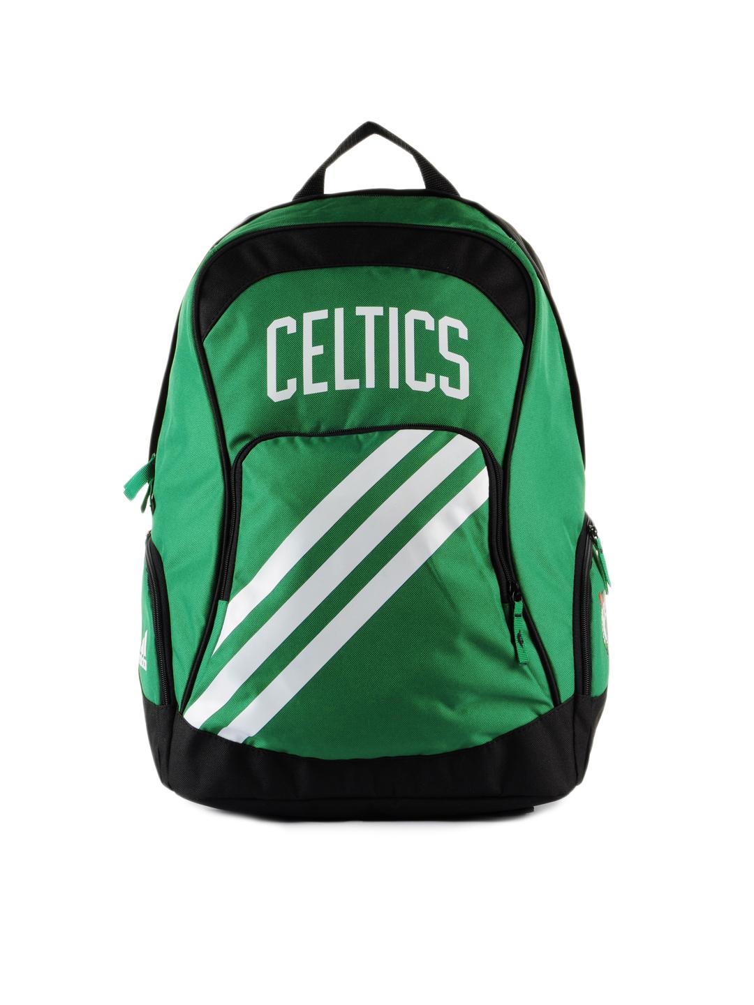 Buy ADIDAS Unisex Boston Celtics Green Backpack - Backpacks for Unisex ...