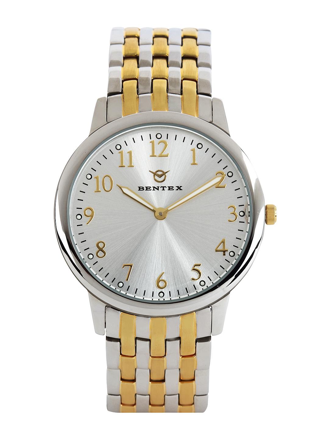 Buy Bentex Men Silver Toned Dial Watch - Watches for Men 266879 | Myntra