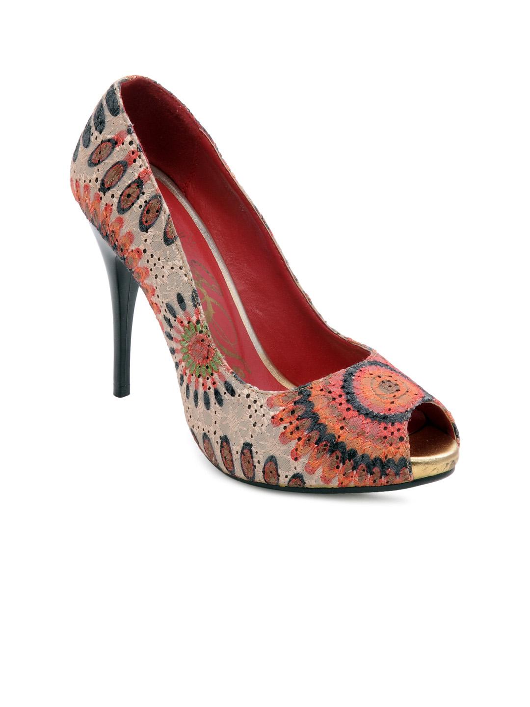 Buy Catwalk Women Multicolour Peep Toes - Heels for Women 90366 | Myntra