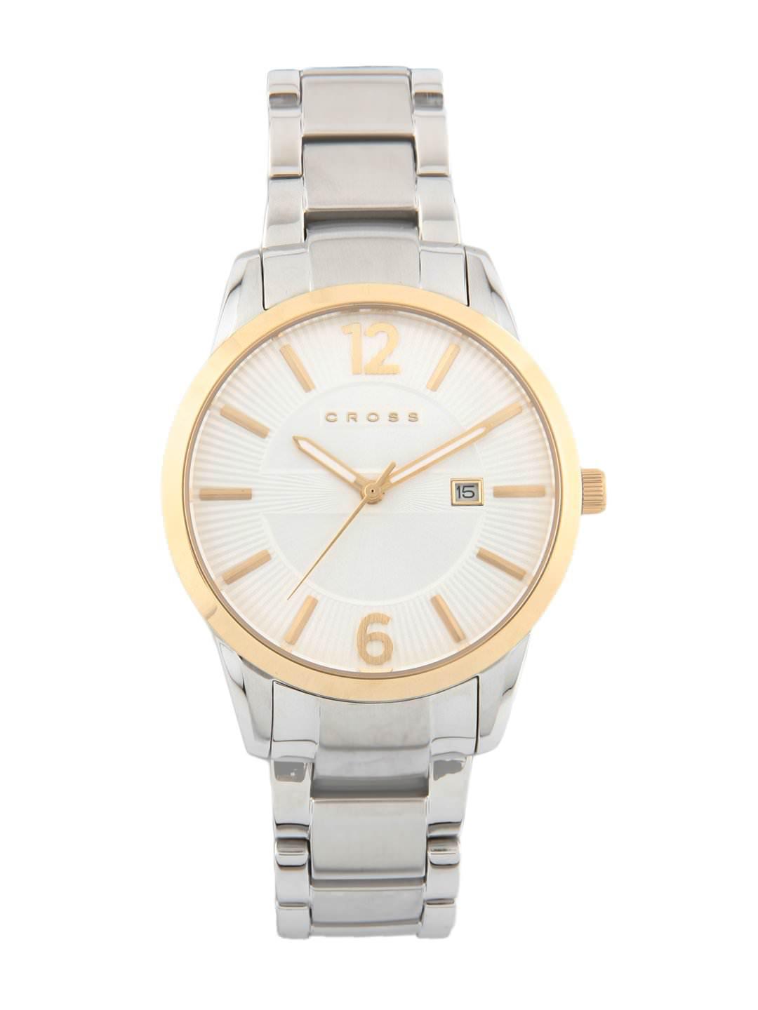 Buy Cross Timepiece Men White Dial Watch - Watches for Men 95100 | Myntra