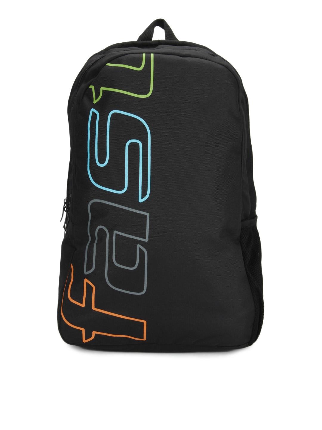 Buy Fastrack Men Black Backpack - Backpacks for Men 118039 | Myntra