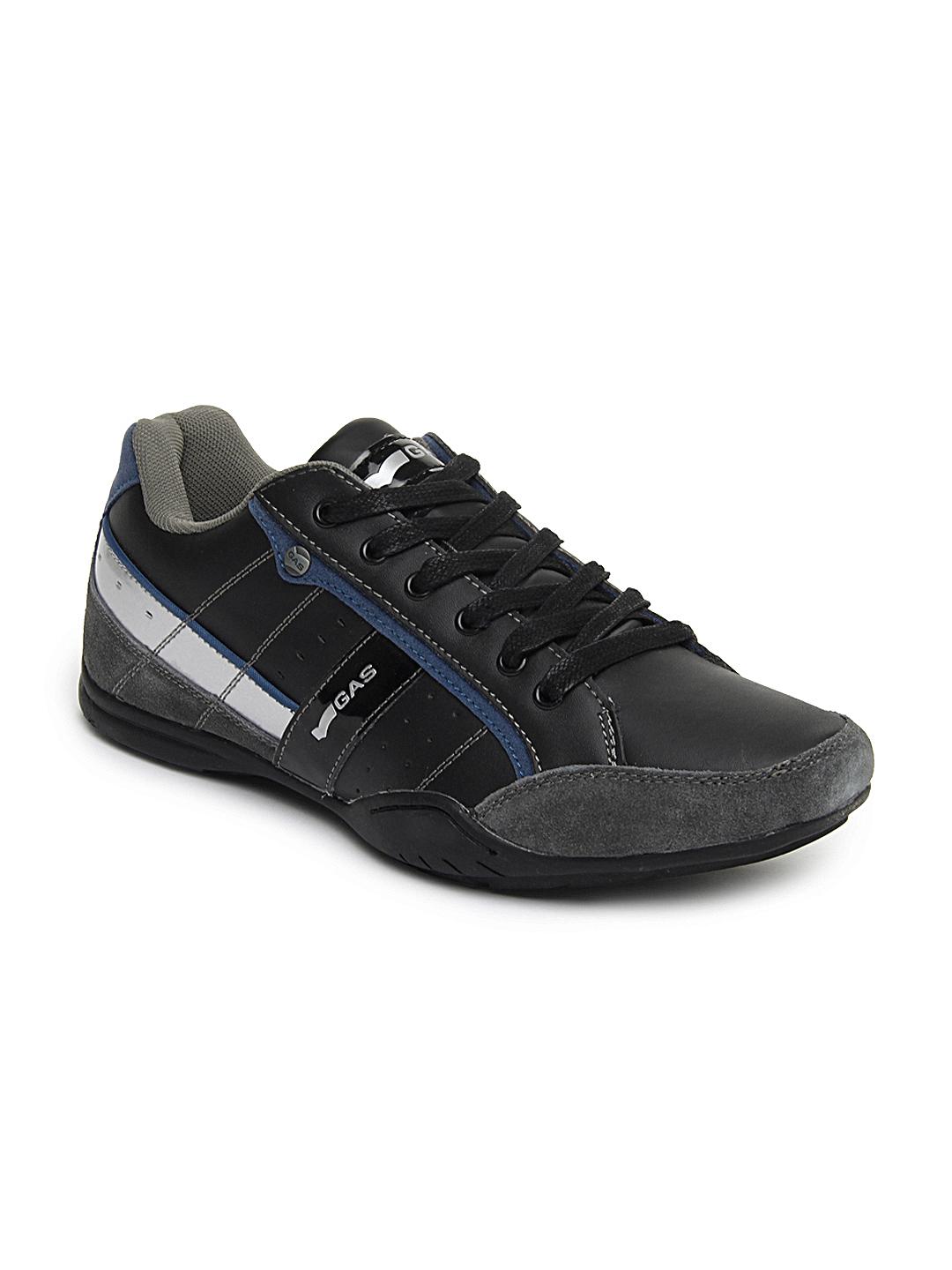 Buy GAS Men Charcoal Casual Shoes - Casual Shoes for Men 196699 | Myntra