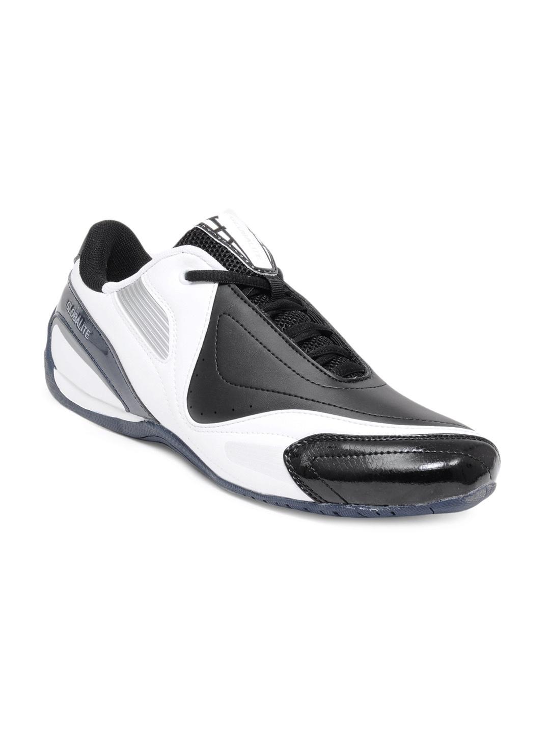 Buy Globalite Men Black Motor Sports Shoes - Sports Shoes for Men 94203 ...