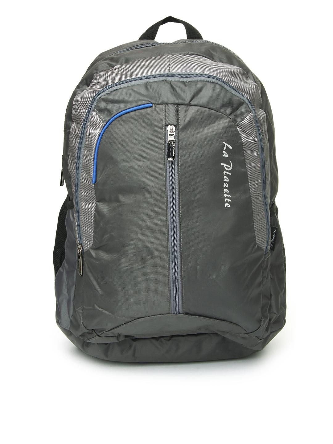 Buy La Plazeite Unisex Grey Backpack - Backpacks for Unisex 296729 | Myntra