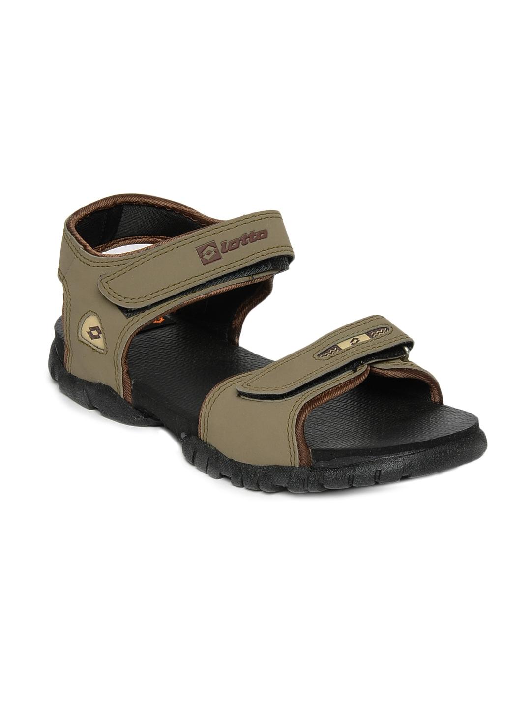 Buy Lotto Men Light Olive Sandals - Sandals for Men 83034 | Myntra