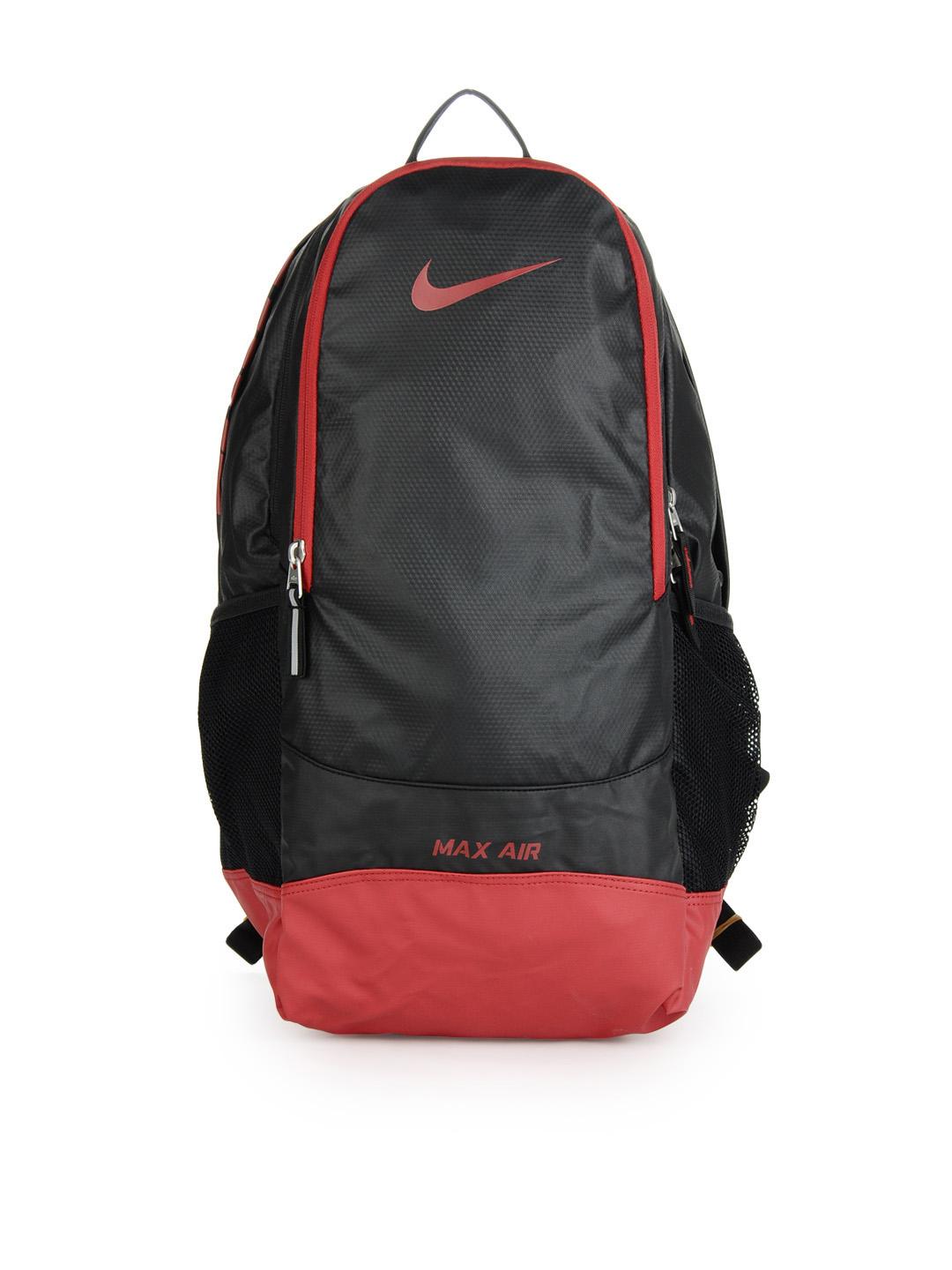 Buy Nike Men Black And Red Backpack - Backpacks for Men 66760 | Myntra