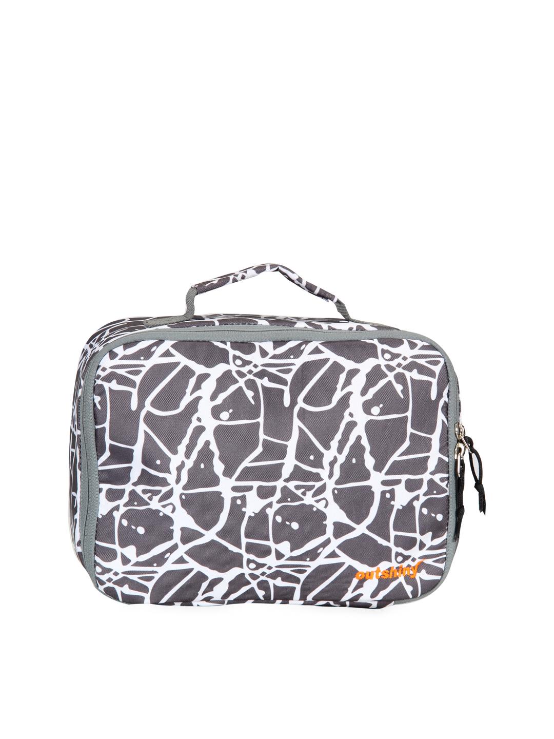 Buy Outshiny Unisex White & Grey Lunch Bag - Handbags for Unisex 558622 ...