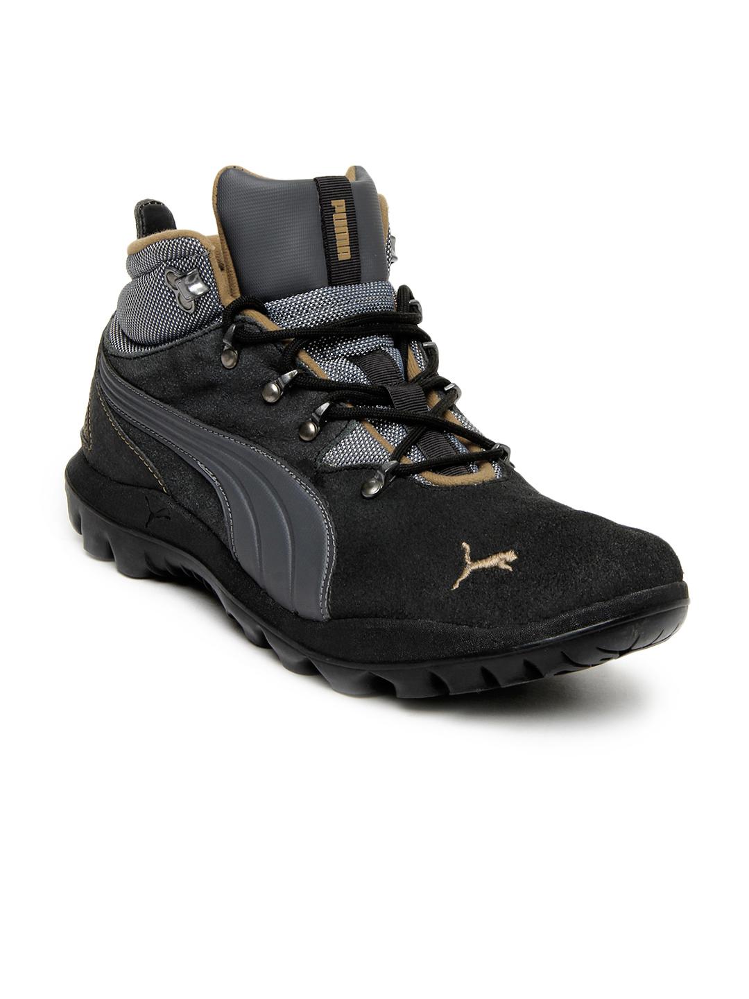 Buy Puma Men Black Silicis Ind Casual Shoes - Casual Shoes for Men ...