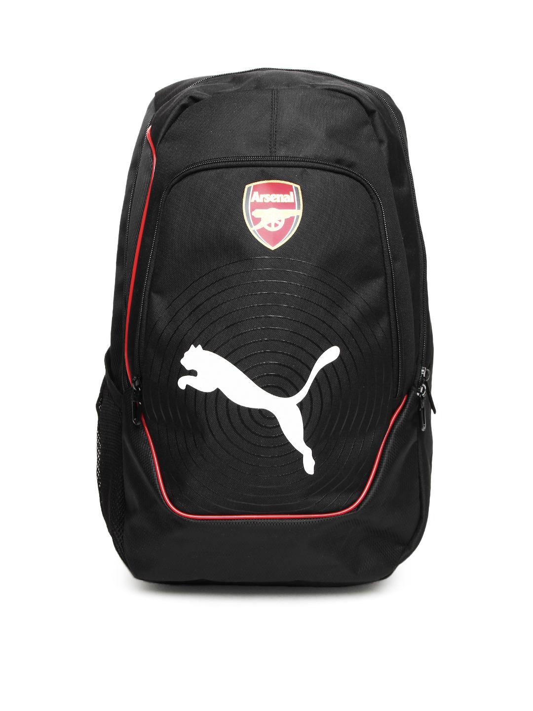 Buy Puma Unisex Black Arsenal Football Backpack - Backpacks for Unisex ...