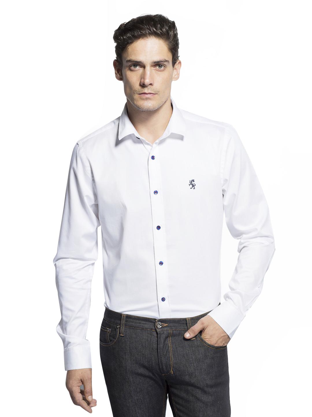 Buy Sisley Men White Smart Casual Shirt - Shirts for Men 411376 | Myntra