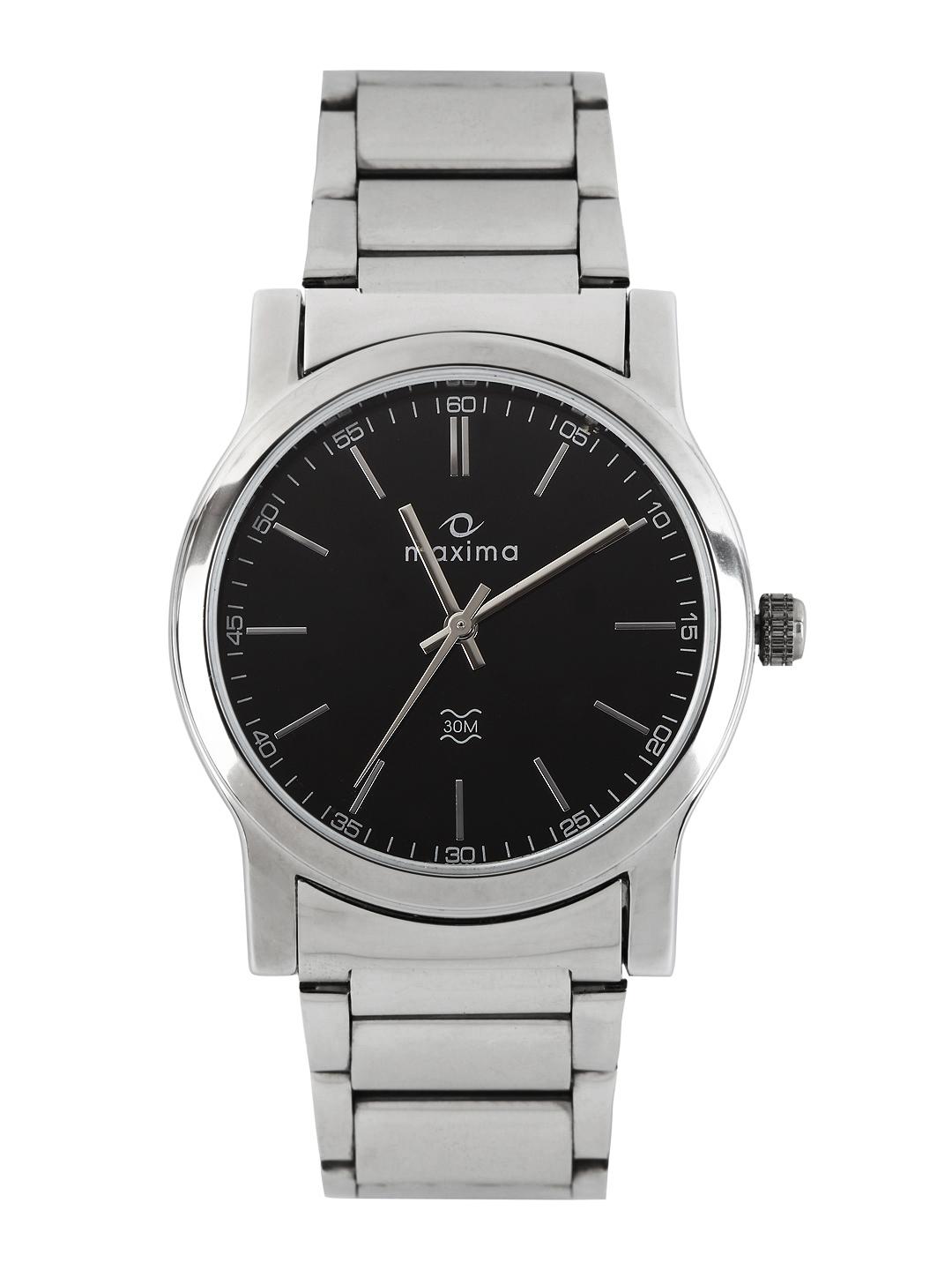 Buy Maxima Attivo Men Black Dial Watch - Watches for Men 153517 | Myntra