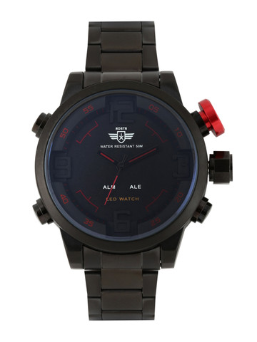 55% OFF on RDSTR Men Charcoal Grey Analogue & Digital Watch MFB-PN ...