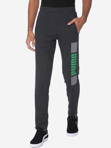 40% OFF on Puma Men Grey Solid Joggers on Myntra | PaisaWapas.com